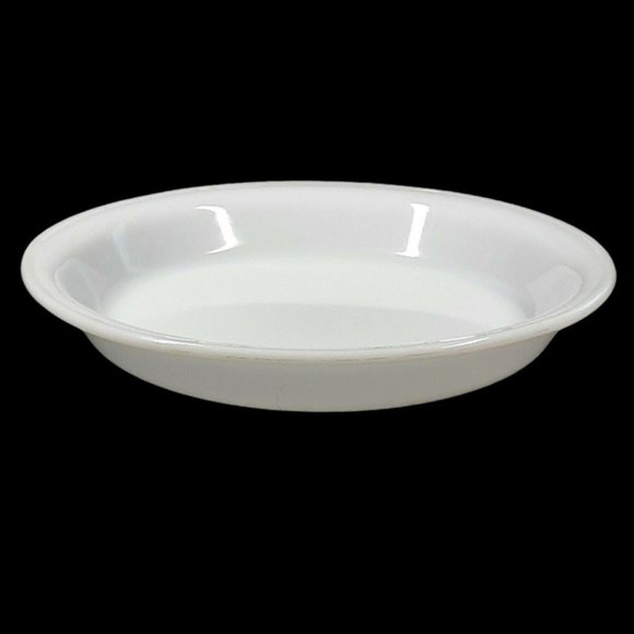 Federal | Kitchen | Federal Glass Milk Glass Pie Plate Dish Vintage ...